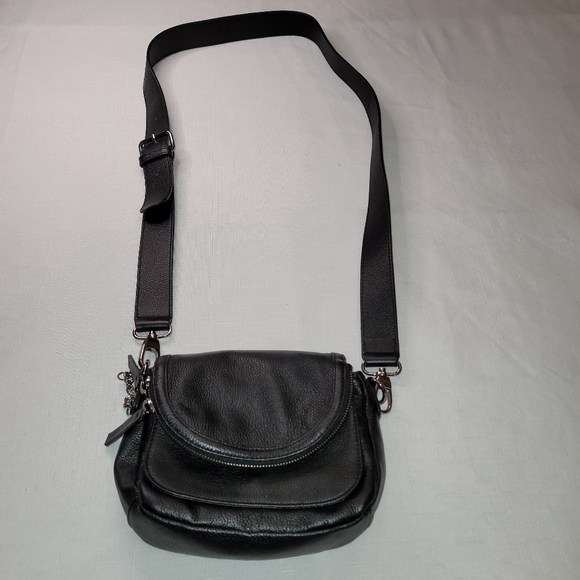 Charles Jourdan | Bags | Charles Jordan Leather Crossbody Bag | Poshmark